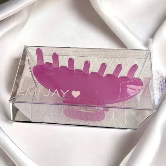 Emi Jay | Accessories | New Emi Jay Big Effin Hair Clip In Blossom ...